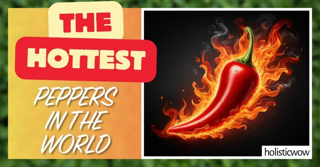The World's Hottest Peppers that Burst with Heat and Flavor